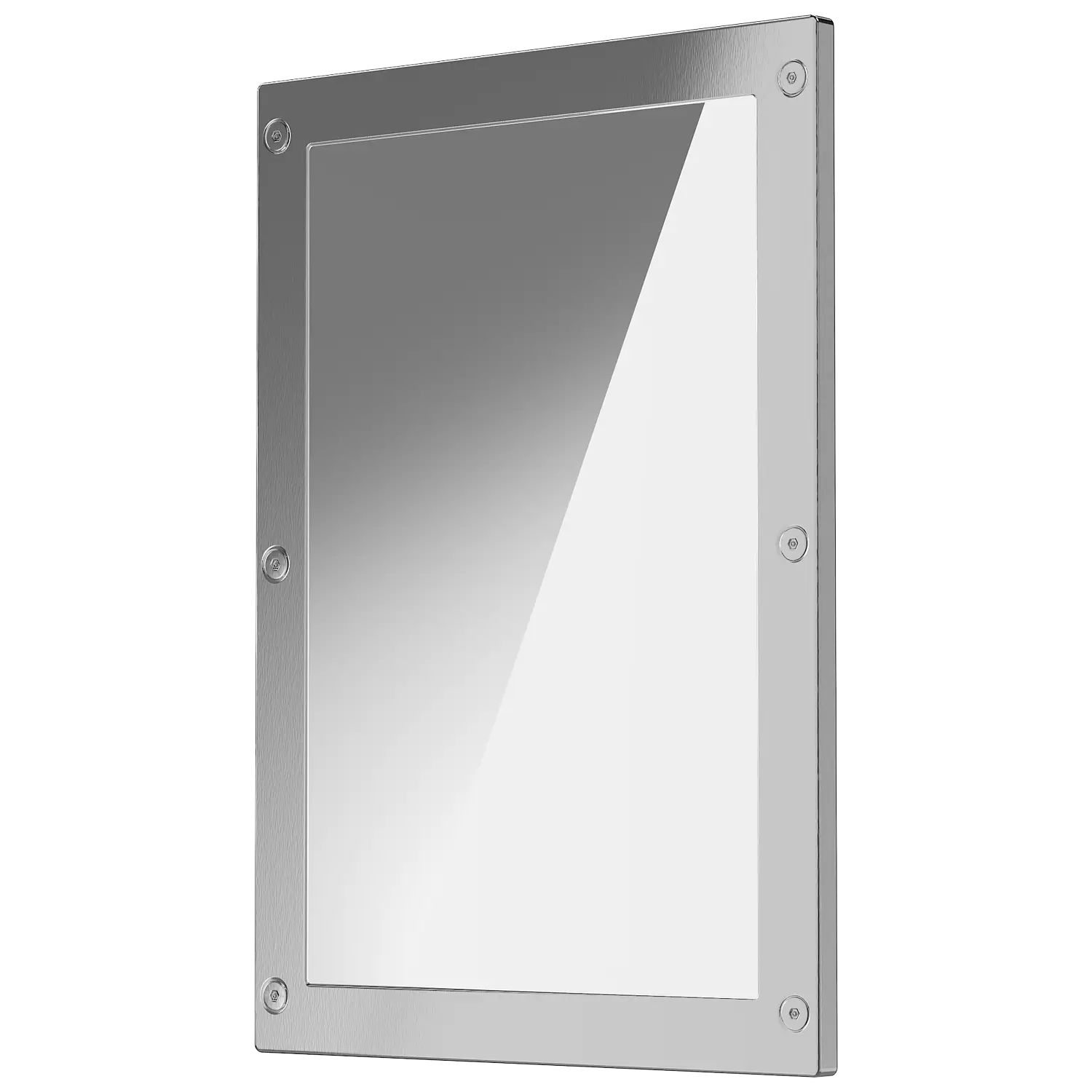 Durable 12x16” Framed Security Mirror | Plumbing Specialities